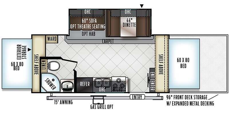 Rockwood Roo 21SSL For Sale - Forest River RVs Near Me - RV Trader