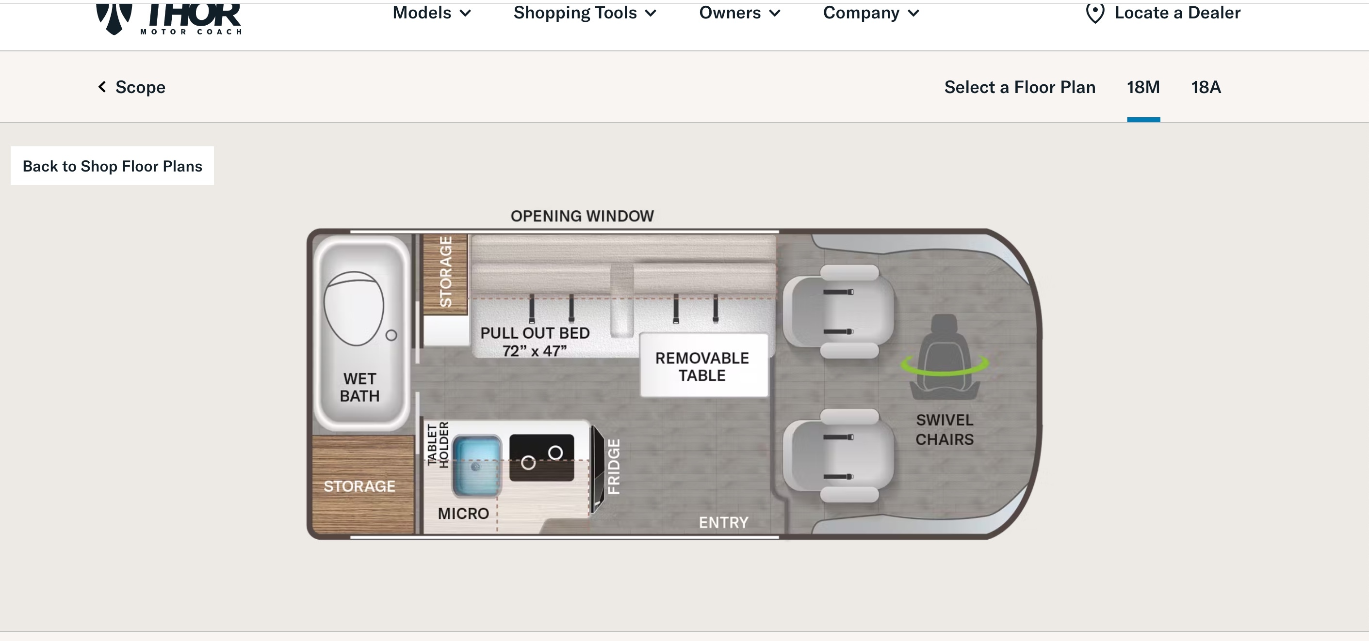 Scope 18M For Sale - Thor Motor Coach RVs Near Me - RV Trader
